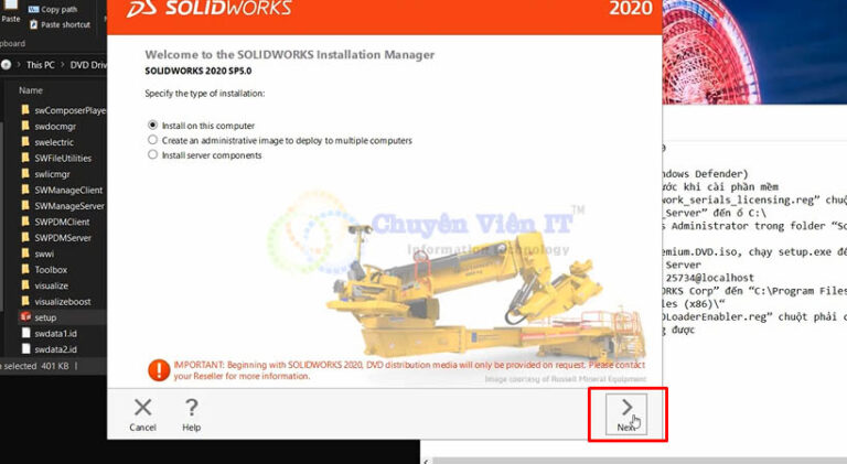 SolidWorks 2020 Full Crack | Bản Quyền Vĩnh Viễn - Miễn Phí