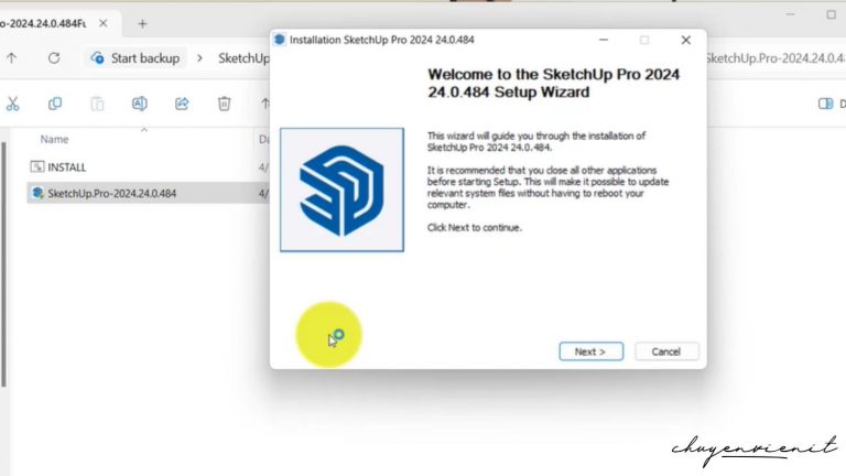 Sketchup 2024: Hướng Dẫn Cài Đặt chi tiết