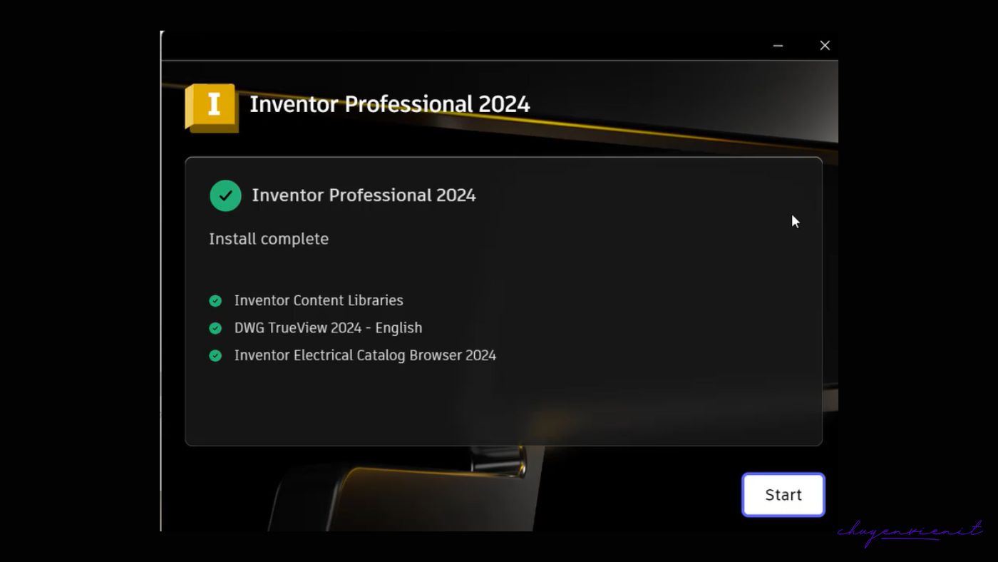 Autodesk Inventor 2024 Hướng Dẫn Cài Chi Tiết